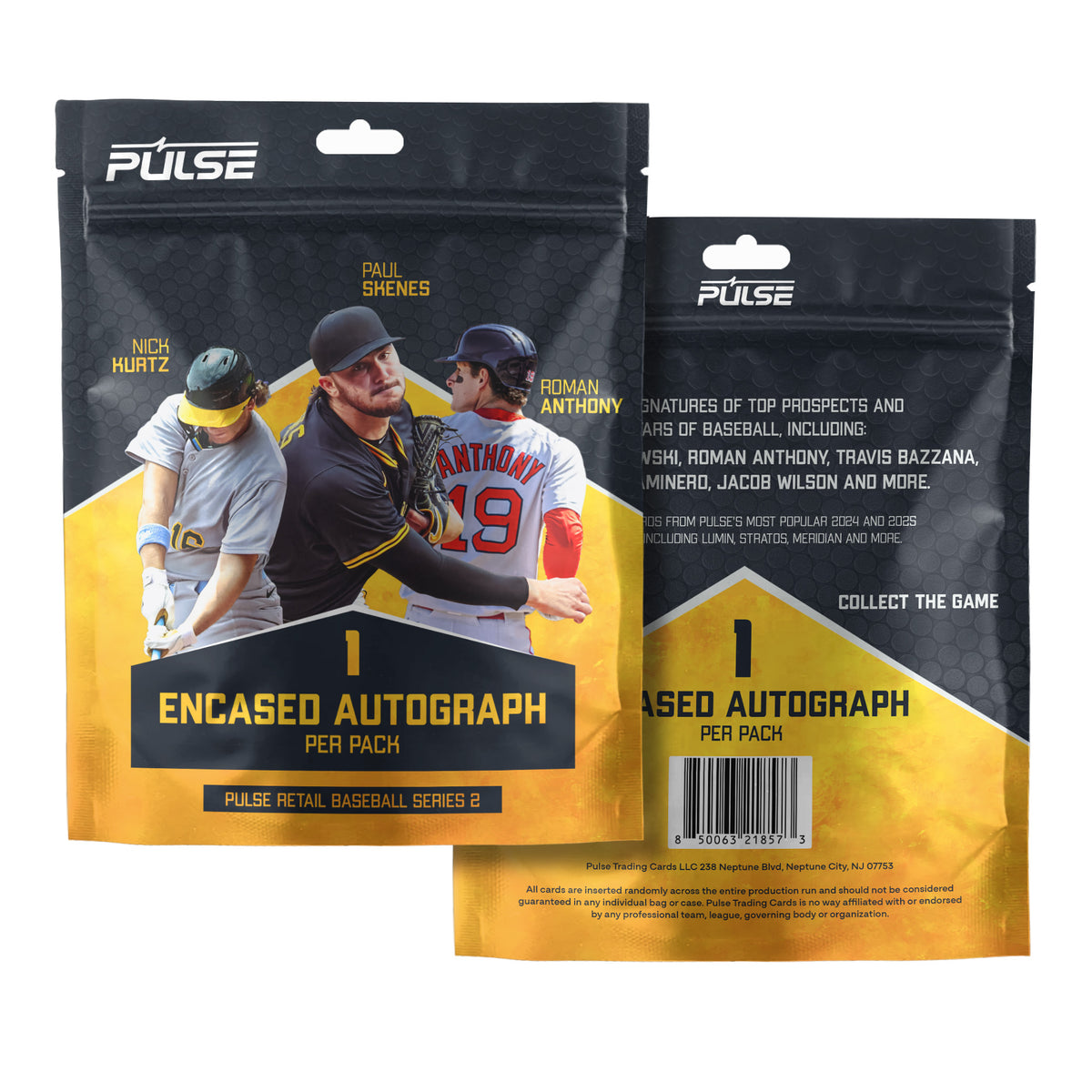 Pulse Retail Baseball Series 2 (1 Autograph Card Per Bag)