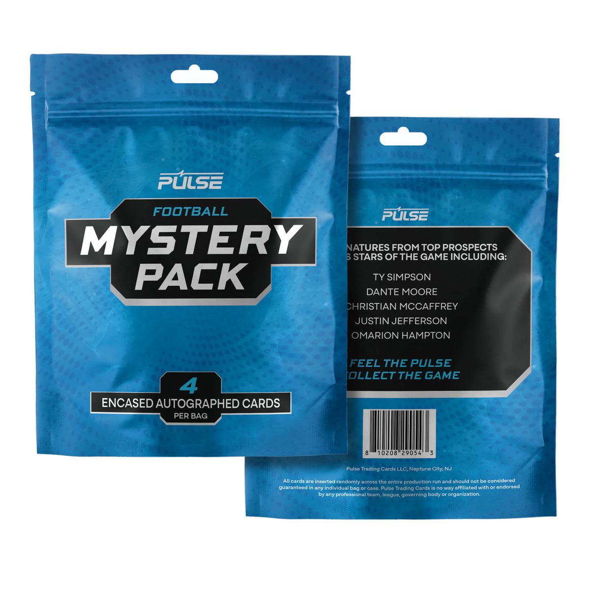 Pulse Football Mystery Pack (4 Autographs per Bag)