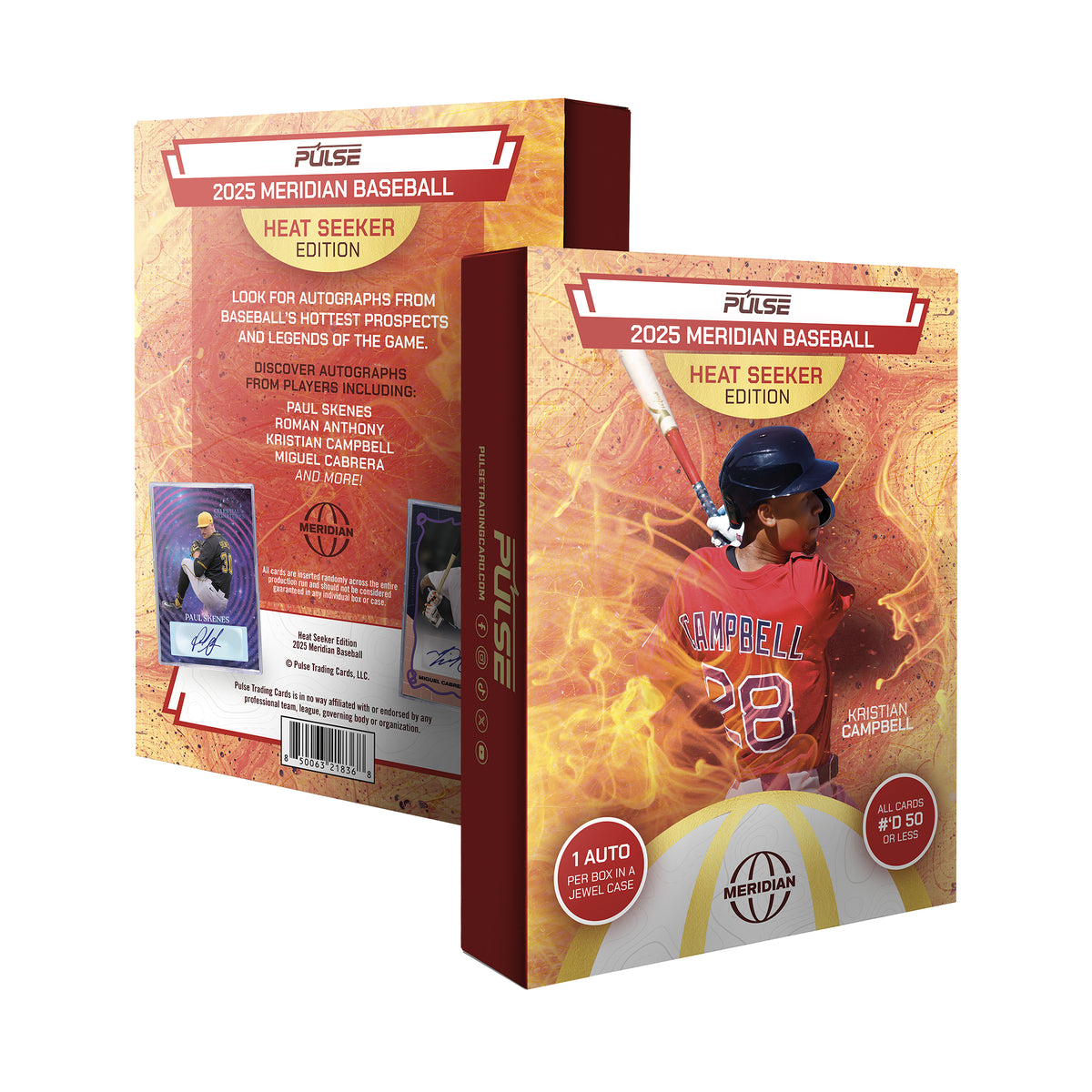 2025 Pulse Meridian Baseball Heat Seeker Edition (1 Autograph Per Box)