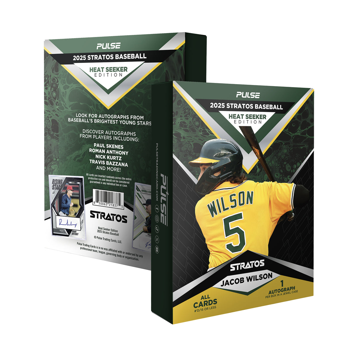 2025 Pulse Stratos Baseball Heat Seeker Edition (1 Autograph Per Box)